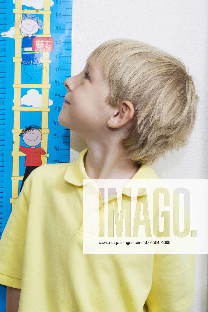 Boy Getting Height Measured, model released, 10050742, Whites, Indoors ...