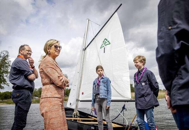 2022 05 13 12 09 27 ZEEWOLDE Queen Maxima during a working visit to ...