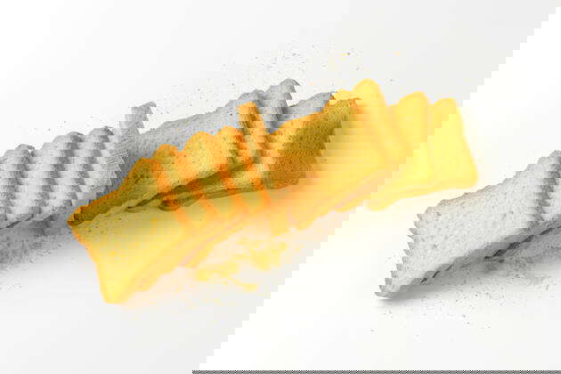 Twice baked sliced white bread, 24031572, rusk, zwieback, bread, slices ...