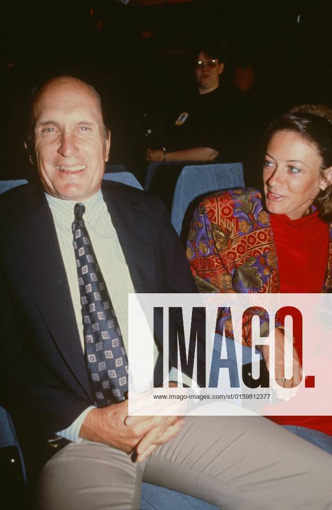 Robert Duvall with wife Sharon Brophy, 1990 American actor and director ...