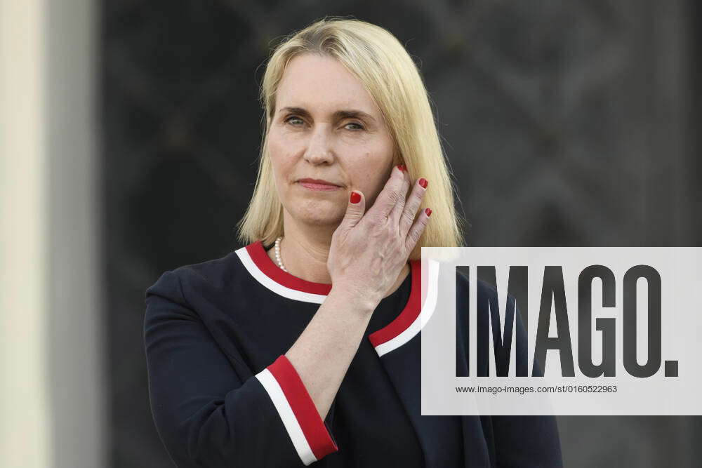 New Us Ambassador To Ukraine Bridget Brink During A Press Conference In