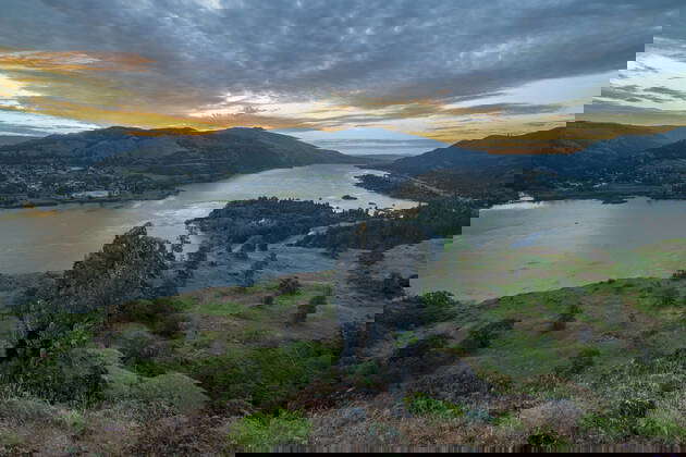 USA; Oregon; Columbia River Gorge; Rowena Plateau Loop