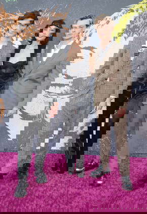 7 June 2022 - Hollywood, California - Louis Partridge, Sydney Chandler and Anson Boon, FX s Pistol