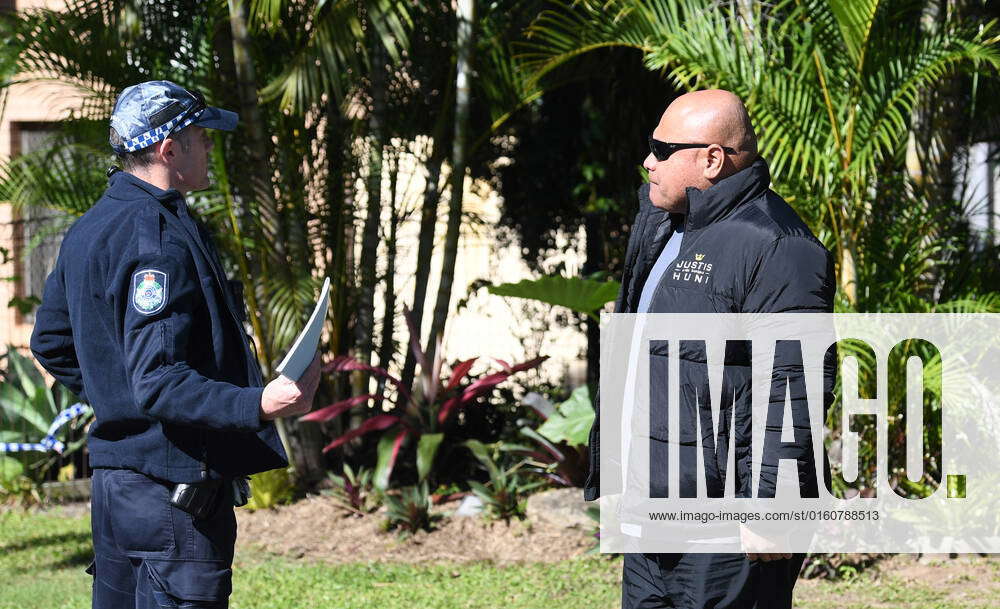 DRIVE BY SHOOTING BRISBANE, Rocki Huni, (right) trainer and father of ...