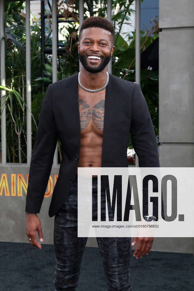 LOS ANGELES - JUN 6: Alonzo Brown Slater at the Jurassic World Dominion ...