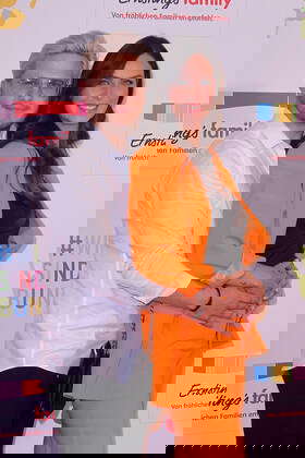 Luise Isabella Matejczyk and Pascal Zadow at the Ernstings Family We ...