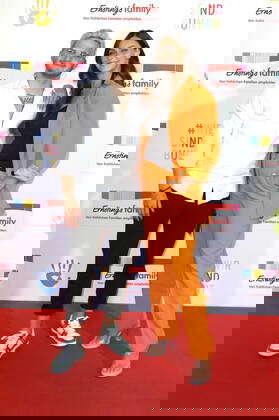 Luise Isabella Matejczyk with boyfriend Pascal Zadow at the Ernstings ...