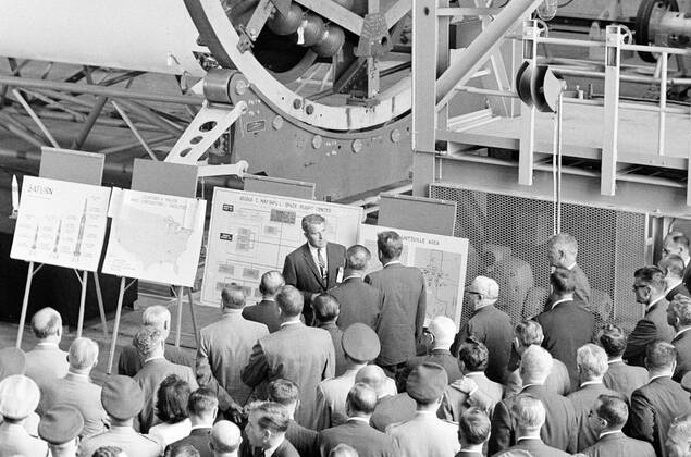 Inspection tour of NASA installations: Huntsville Alabama, Redstone ...