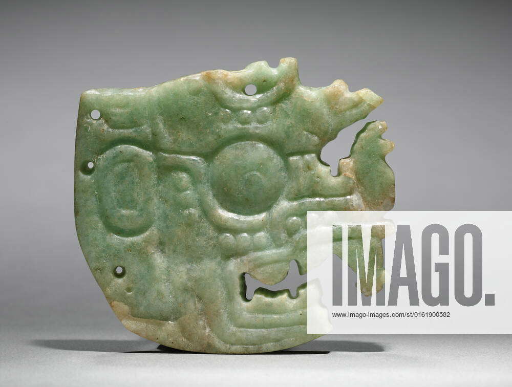 Crown Ornament (Huunal), Maya style (250-900). Mexico or Central ...