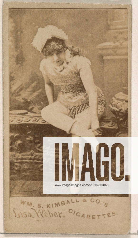 Lisa Weber, from the Actresses series issued by Wm. S. Kimball & Co ...