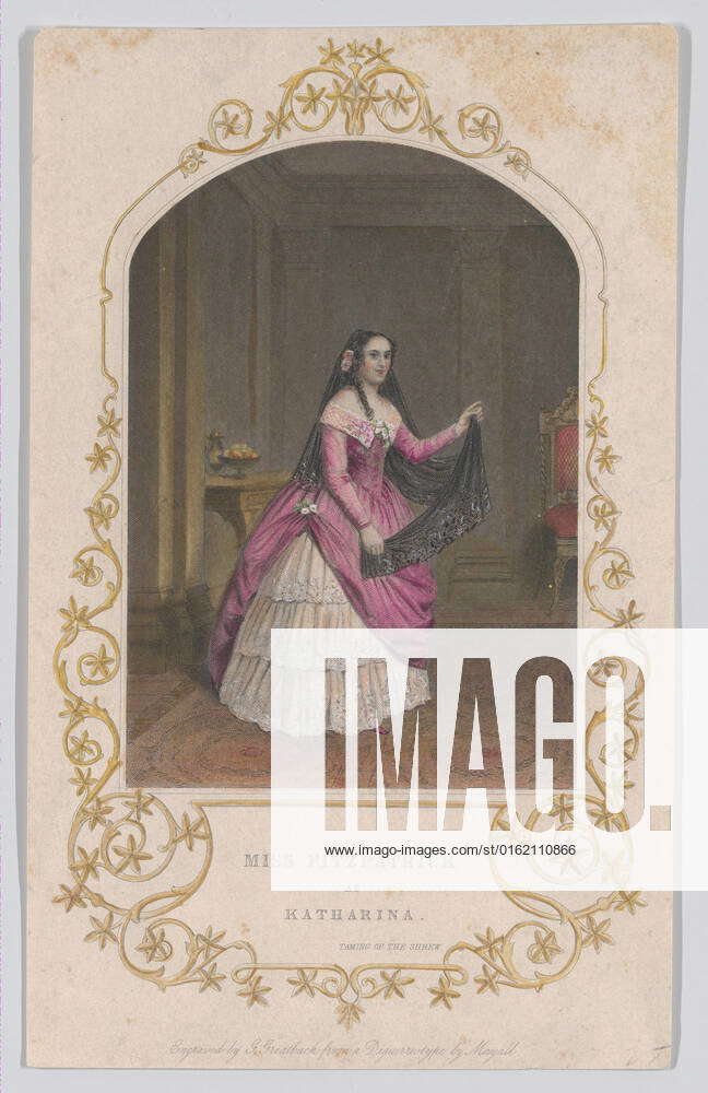 Miss Fitzpatrick as Katharina (Taming of the Shrew) 1851 George ...