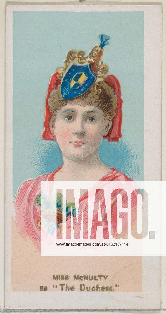 Miss McNulty as The Duchess, from the series Fancy Dress Ball Costumes ...