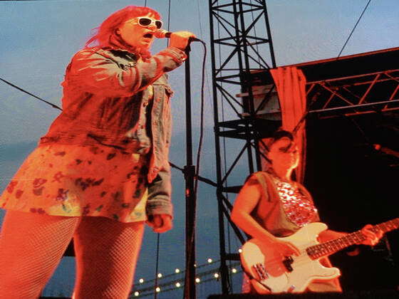 July 8, 2022, New York, NY, USA: Riot Grrrl rock band who met at ...