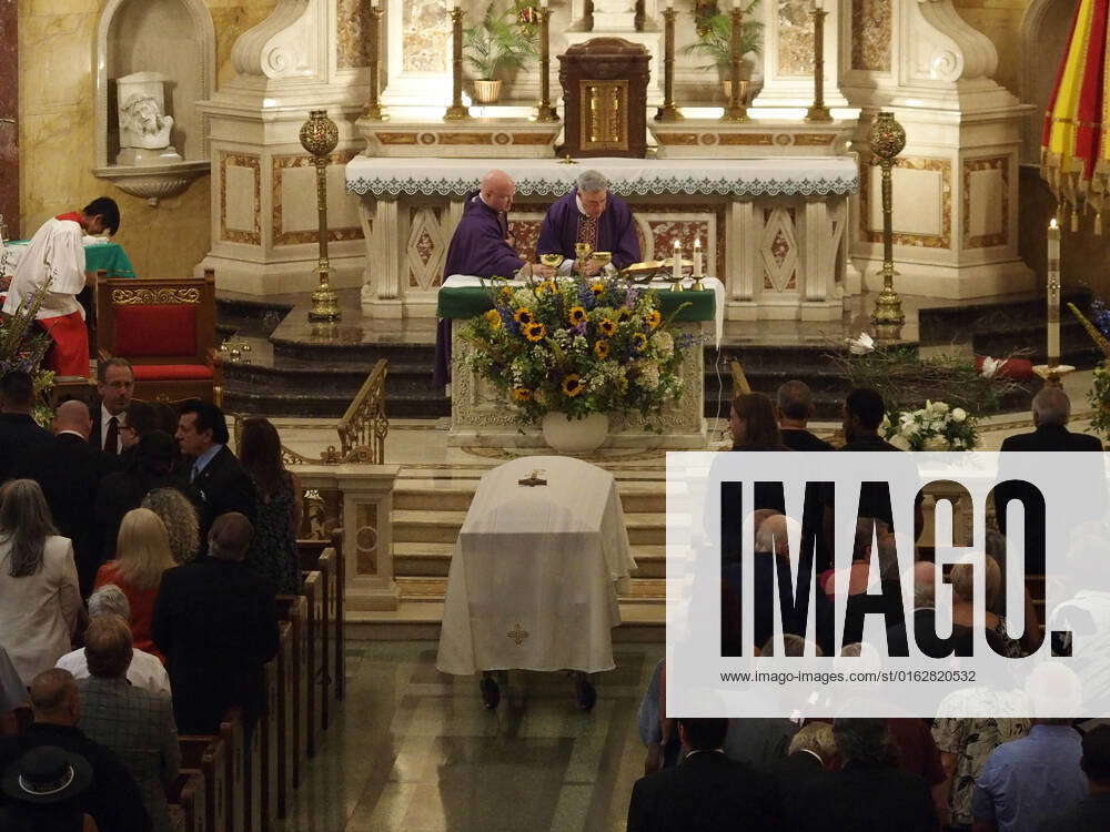 New York, New York, USA: NEW YORK .Funeral for Award wining actor ...