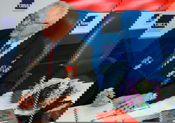 MOSCOW, RUSSIA – : Soviet foreign intelligence officer Vladimir Gorovoy ...