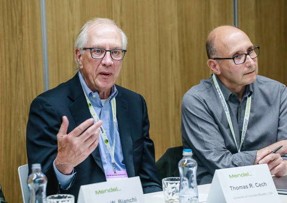 American Professor of Biochemistry of Czech origin Thomas R. Cech ...