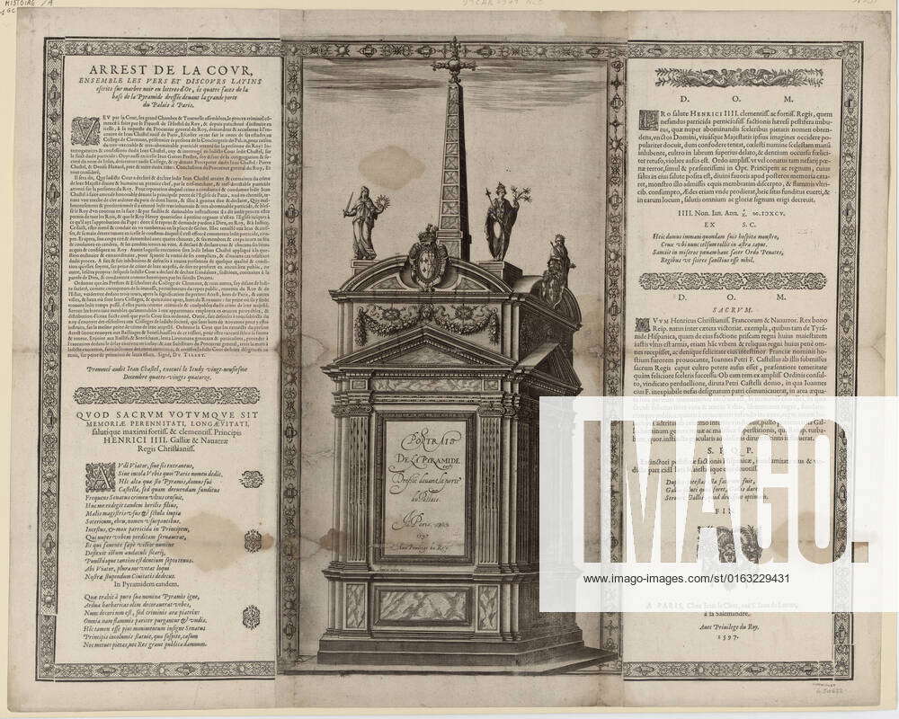 Judgment of the Court ... delivered on said Jean Chastel, executed on ...