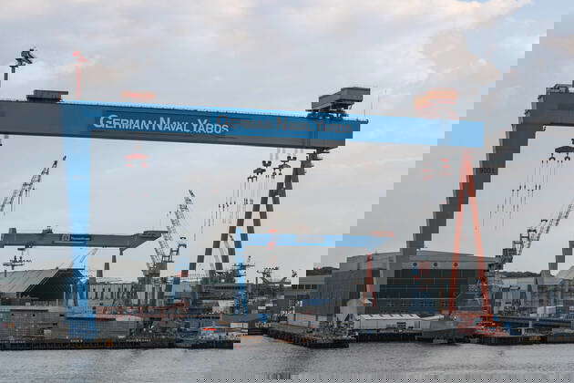 German Naval Yards in Kiel on 25 06 2022 German Naval Yards photo ...