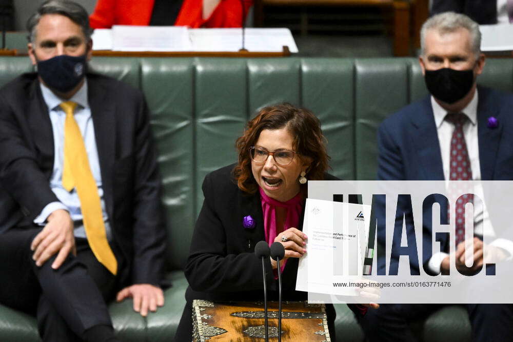 QUESTION TIME, Australian Social Services Minister Amanda Rishworth ...