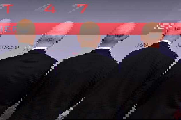 Hitman Agent 47 World Premiere Berlin Securitas With Barcode Tattoo ...