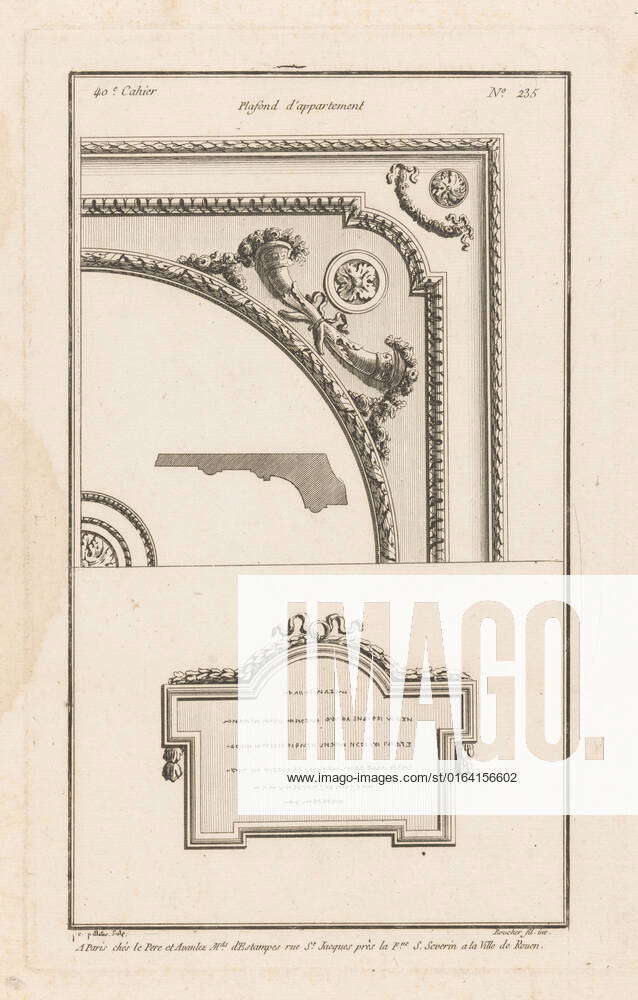 Ceiling with horns toopia; Ceiling d apartment; Ceilings; 40th cahier ...