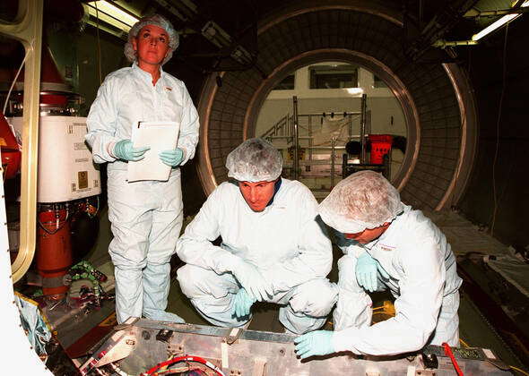 STS-88 Mission Specialist Sergei Konstantinovich Krikalev, a Russian ...