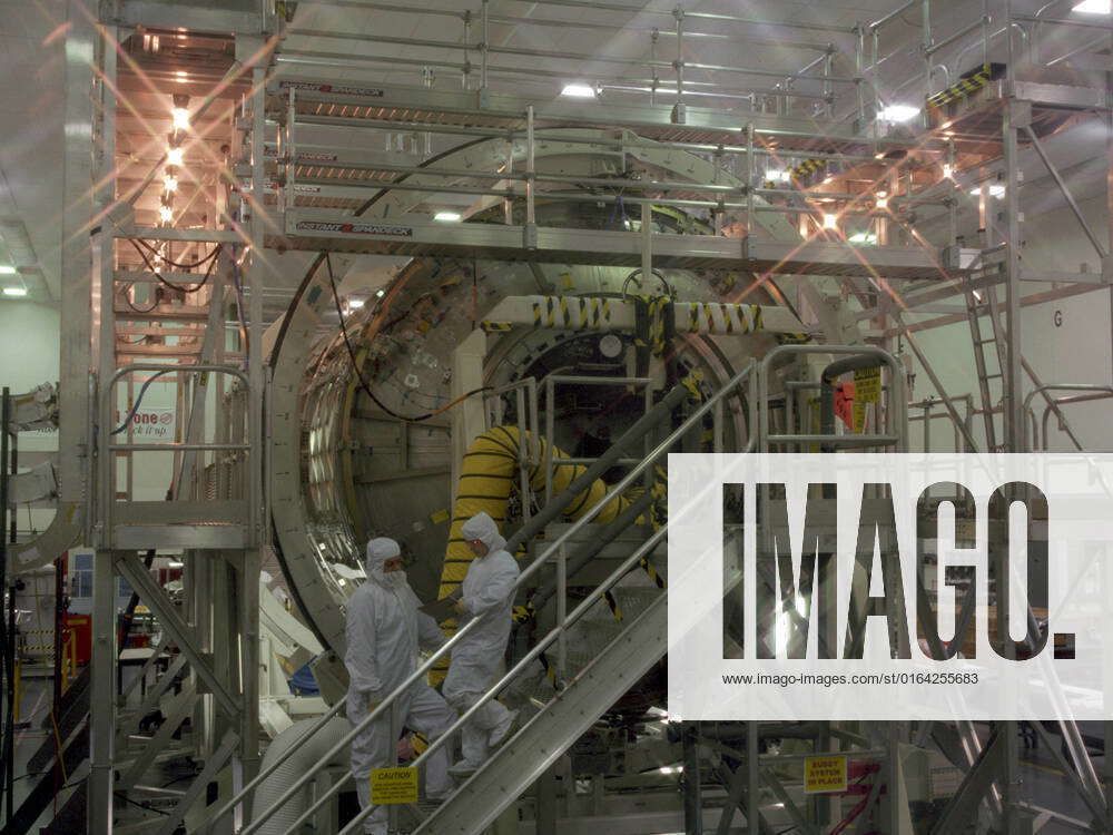 This photograph shows the U.S. Laboratory Module for the International ...