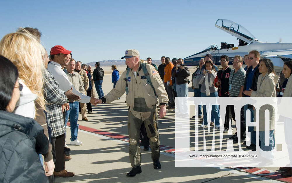 Long-time NASA Dryden research pilot and former astronaut C. Gordon ...