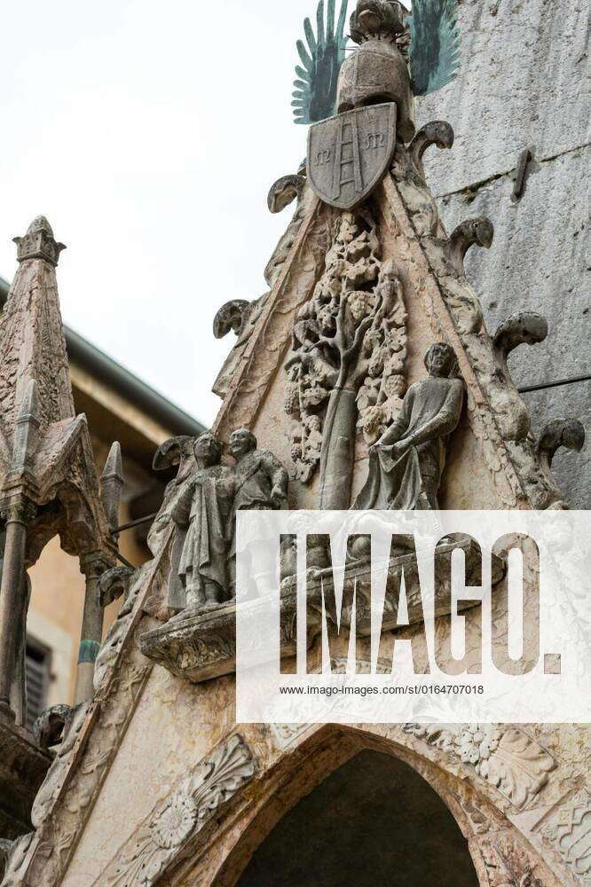 Scaliger tombs, a group of five gothic funerary monuments celebrating ...