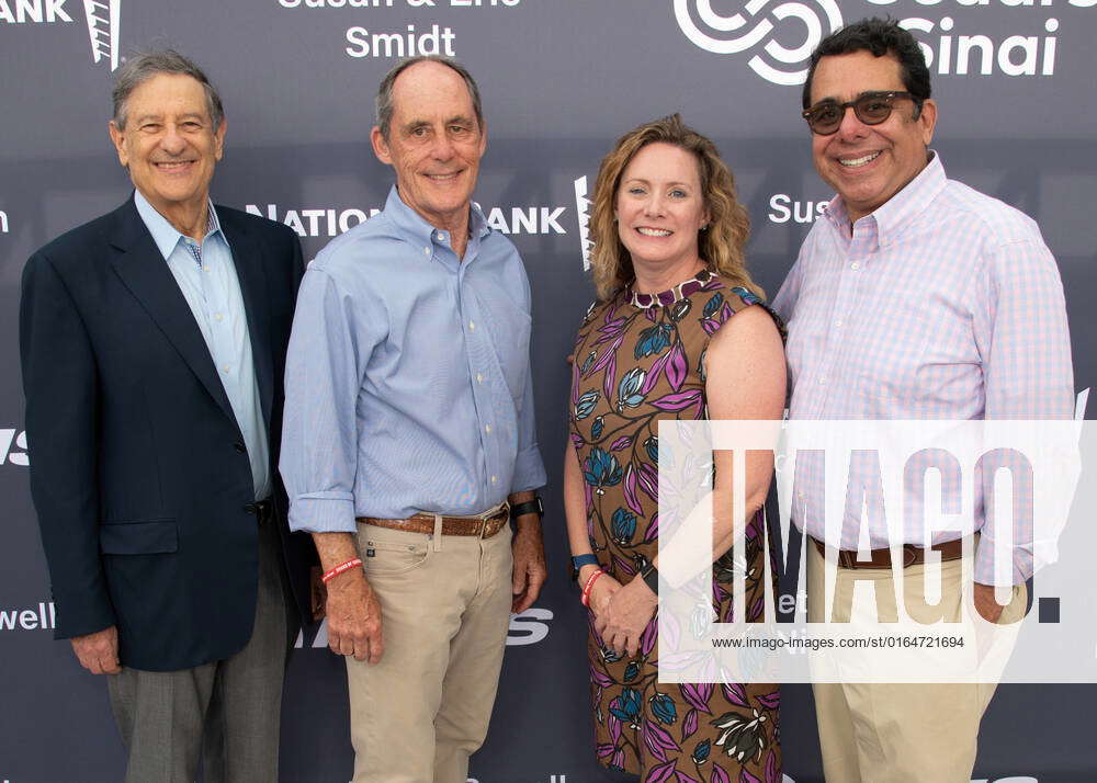 Inglewood, Ca;ifornia, USA: Shlomo Melmed, CEO of Cedars-Sinai Medical Center Thomas M. Priselac