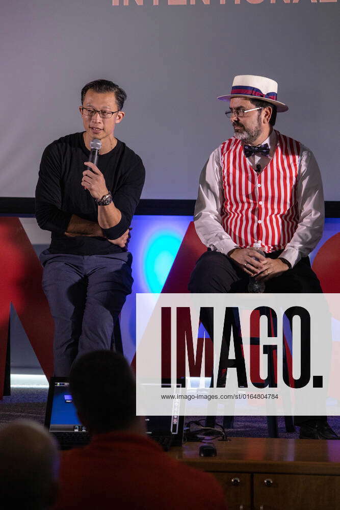 Kennedy Space Centers Johnny Nguyen (left) and Ronnie Rodriguez, deputy ...