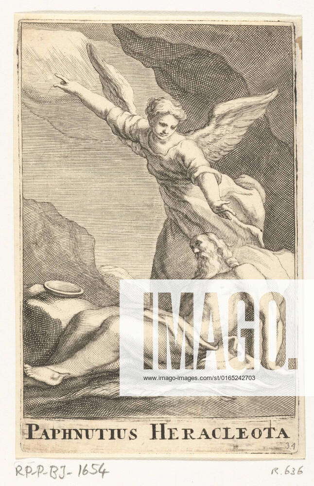 Holy Paphnutius of Heraclea; Hermit: Thebani saints; Paphnutius ...