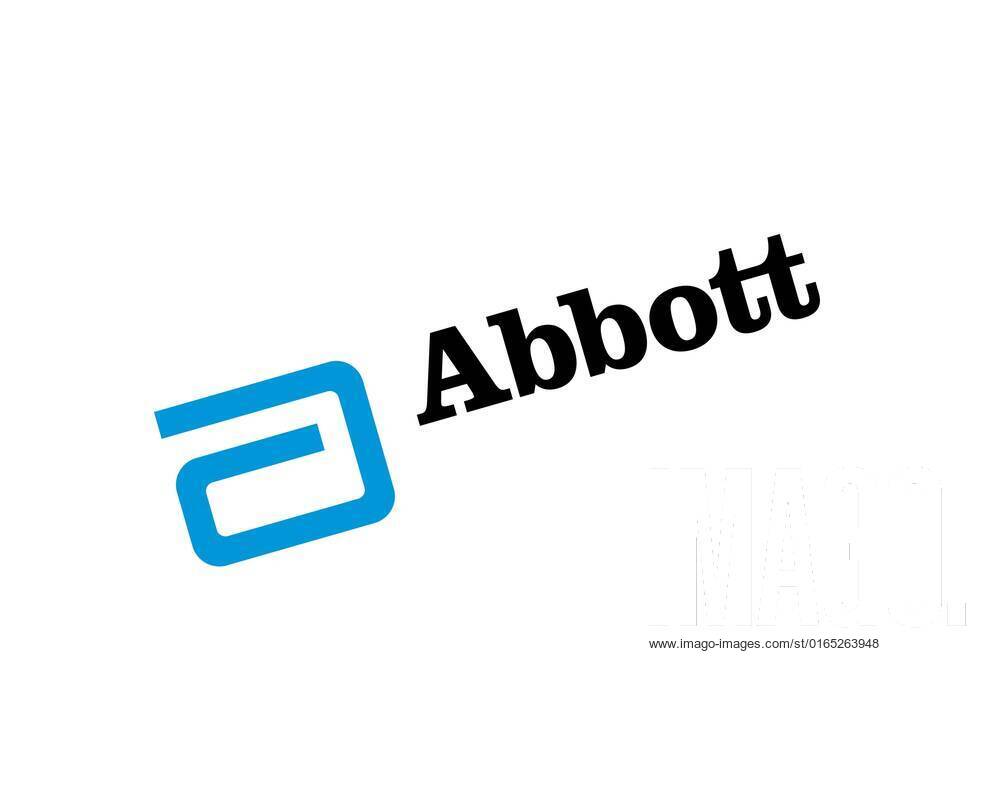 Abbott laboratories, Twisted Logo, White Background