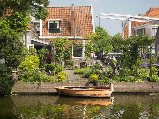 Edam, Netherlands - 27 May 2016; The lovely Edam is a small city in the ...