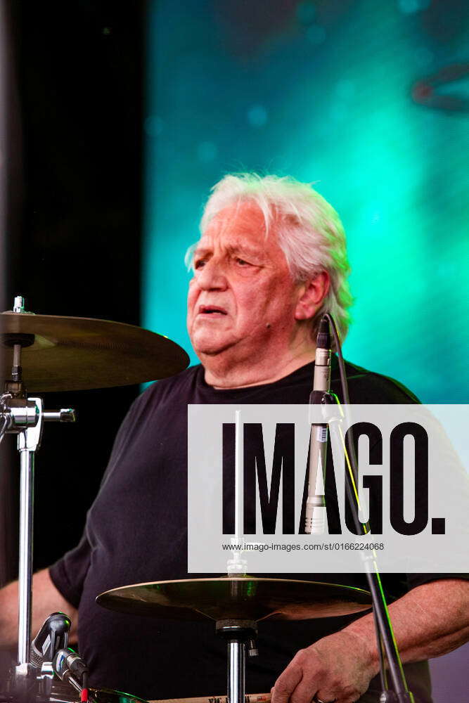 August 20, 2022, Edmonton, Alberta, Canada: Jerry Adolphe drummer for ...