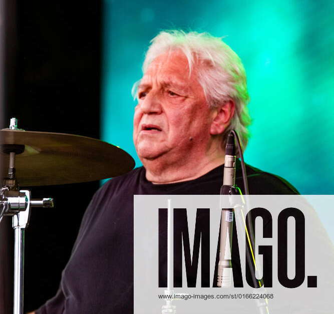 August 20, 2022, Edmonton, Alberta, Canada: Jerry Adolphe drummer for ...