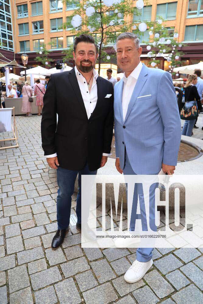 Anthony Bauer Jr and Joachim Llambi at fete de lete , that was the name ...