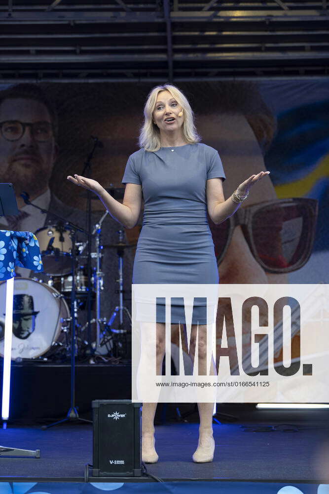 GÄVLE 20220823 Sweden Democrats EU parliamentarian Jessica Stegrud ...