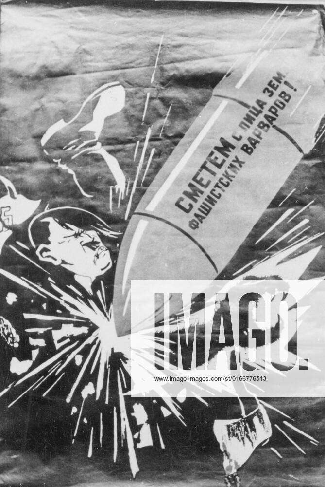 Soviet propaganda poster Operation Barbarossa - German Invasion of ...