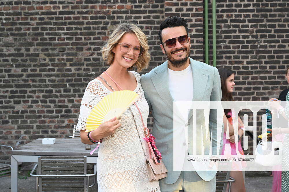 Monika Meier Ivancan, Giovanni Zarrella, l r, at the launch of the ...