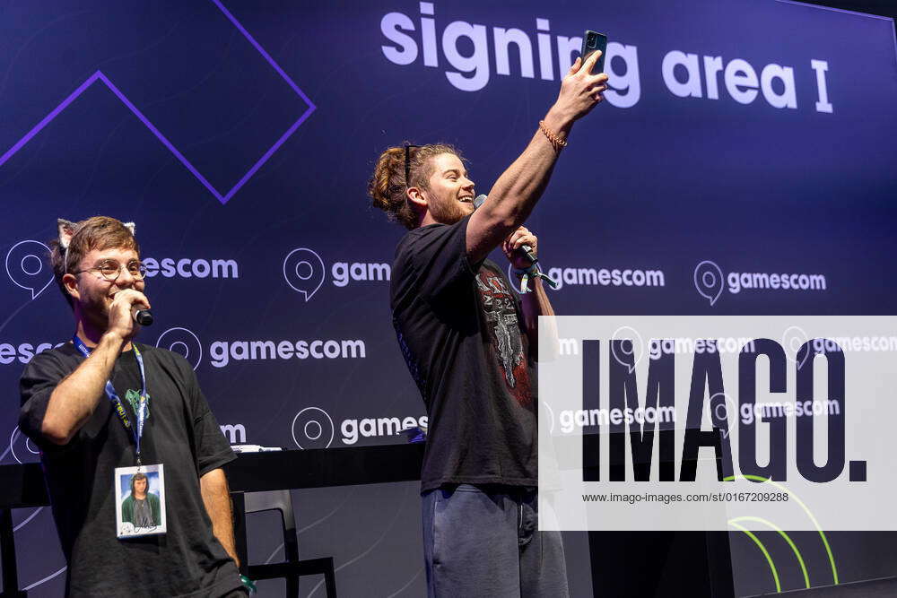 Koeln Koeln, Gamescom 2022, 27 08 2022 The Youtuber TJ Tim Jacken at an ...