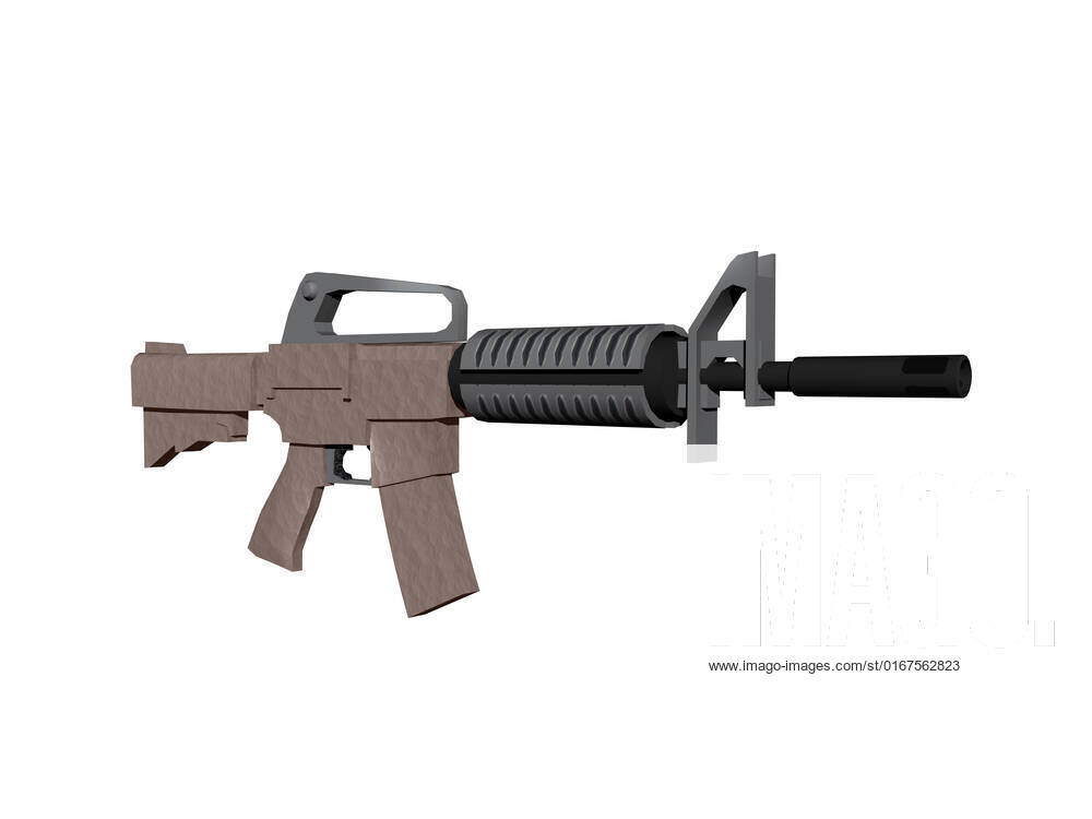 Modern assault rifle in the military , 34124098, Attack, Magazine ...