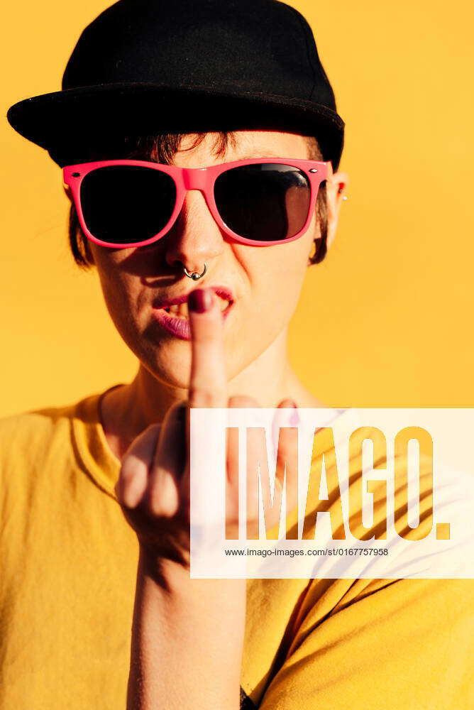 cool, naughty, middle finger, obscene gesture, cools, barefaced ...