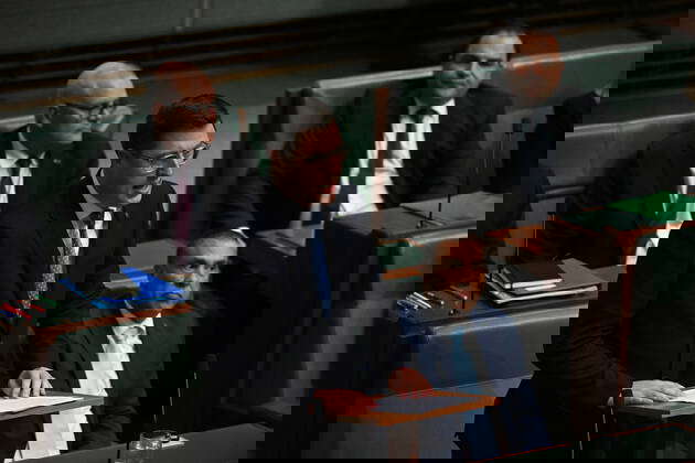 HENRY PIKE FIRST SPEECH, Liberal member for Bowman Henry Pike makes his ...