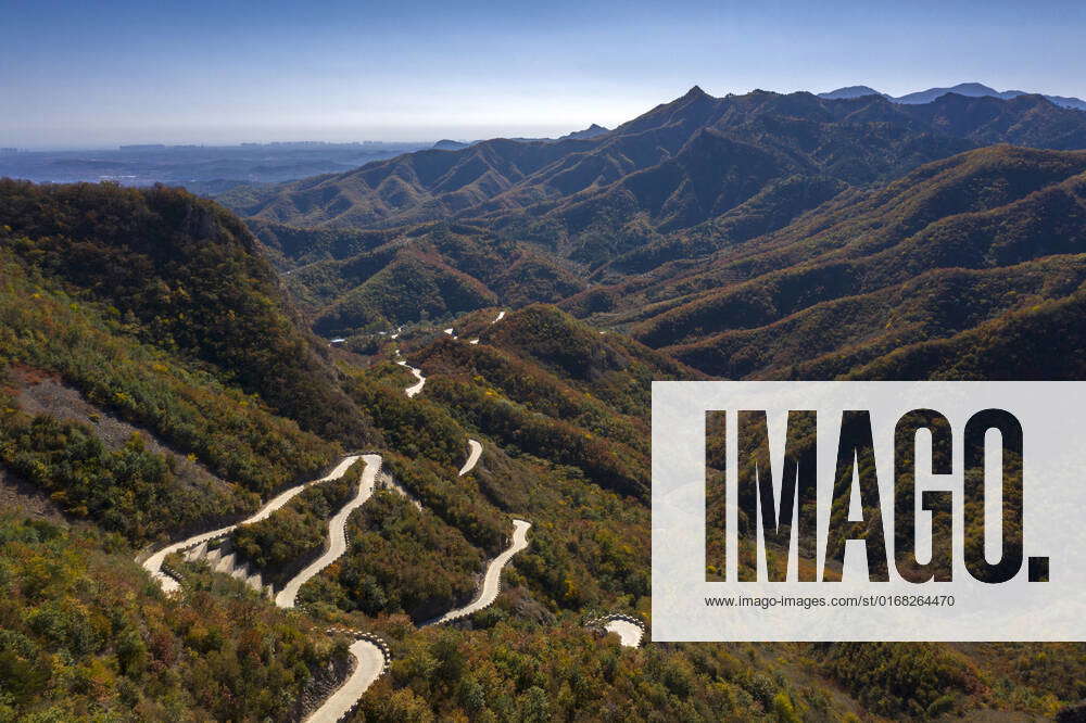 The Great Wall in liaoning huludao awl hill China