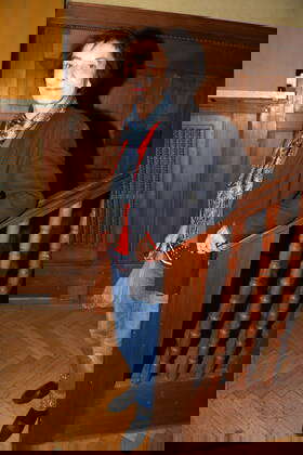 Irene Clarin actress hair near munich 09 09 2022 small theater hair ...