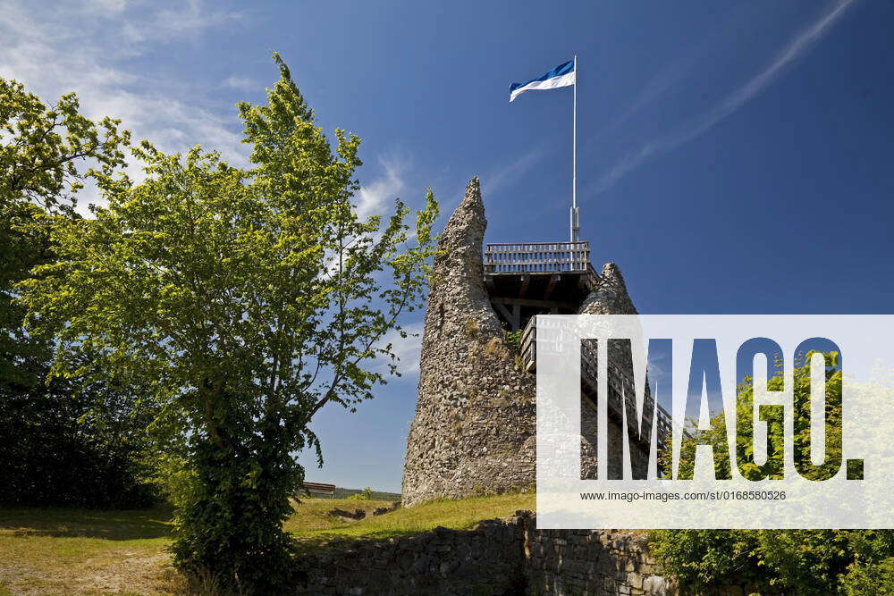 HSK_Meschede_Eversberg_16.tif Ruine der Burg Eversberg, Eversberg ...