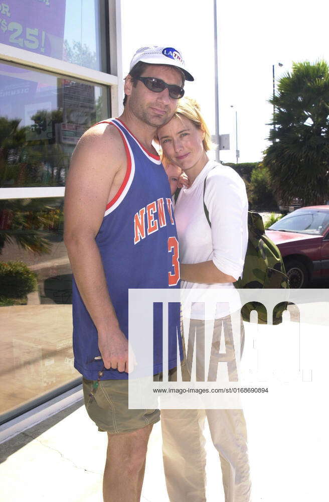 David Duchovny, Tea Leoni and baby at the 15th Annual Malibu Nautica ...