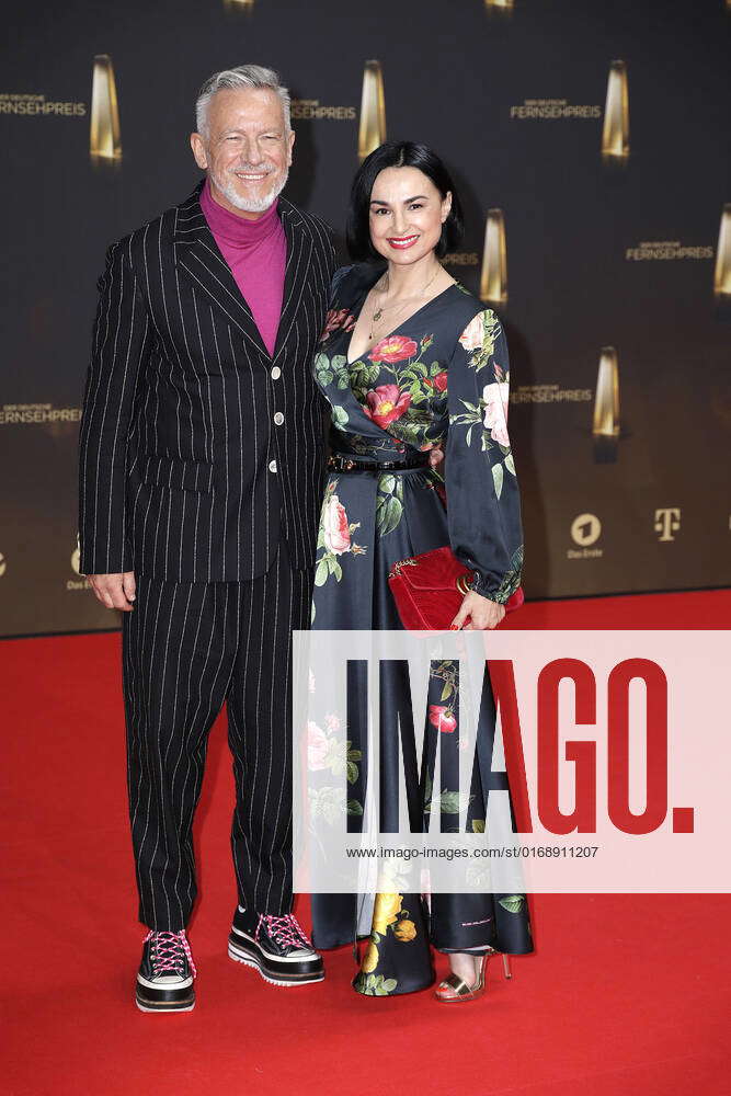 Mimi Fiedler and her husband Otto Steiner at the German Television ...