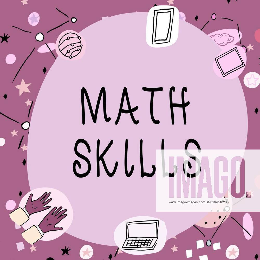 Writing Displaying Text Math Skills Internet Concept Starting To Learn 